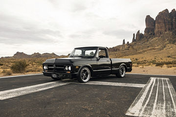 1970 Chevrolet C10 - American Racing GROOVE - Black | Wheel Pros